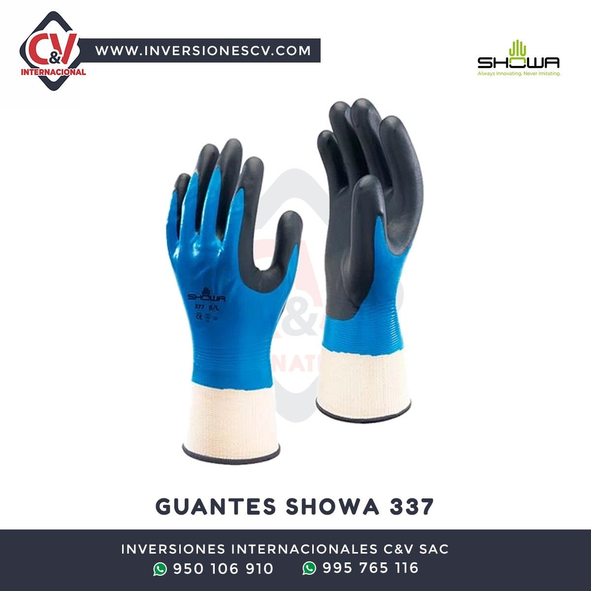 GUANTES DE PVC SHOWA 660 - Inversiones Internacionales C y V
